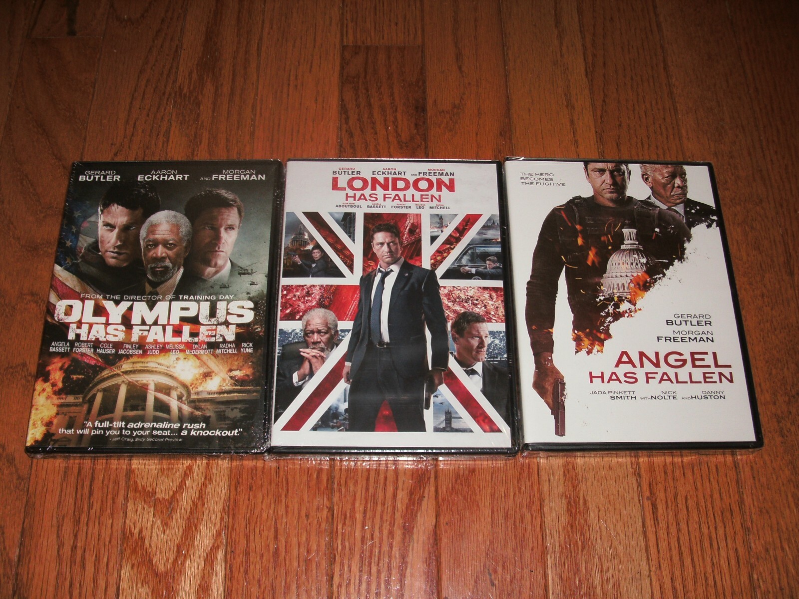 Brand New Sealed. Olympus Has Fallen trilogy on DVD. Olympus, London ...