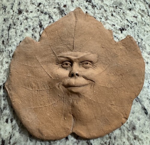 Leaf Face Mythical Man Classical Art Wall Sculpture Ancient Graffiti ...