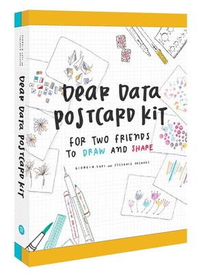 Dear Data Postcard Kit: For Two Friends to Draw and Share (DIY Data ...