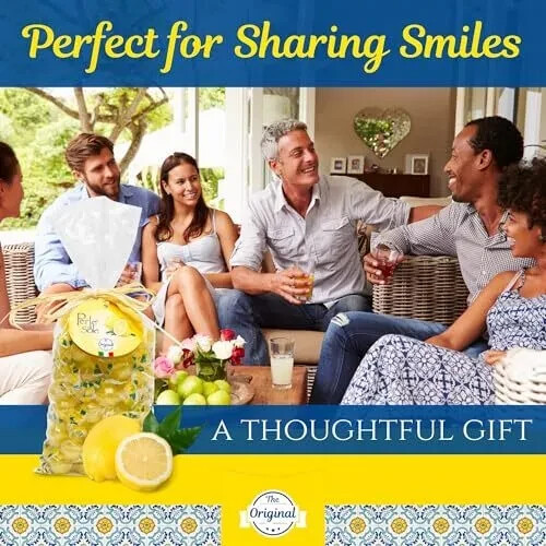 Italian Lemon Candy Drops - Lemon Hard Candy Individually Wrapped ...