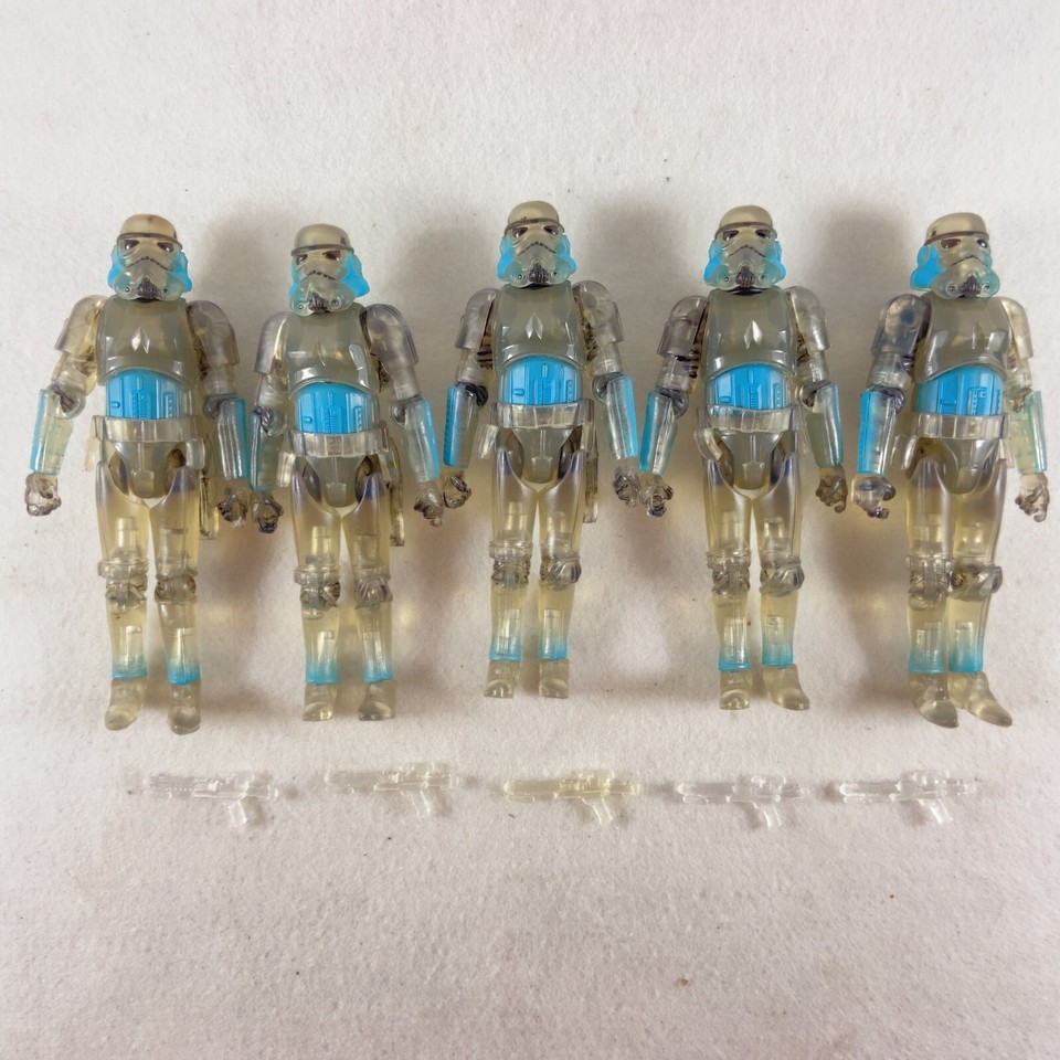 Lot of 50pcs Star Wars Force Clear Shadow Stormtrooper 3.75" Action ...