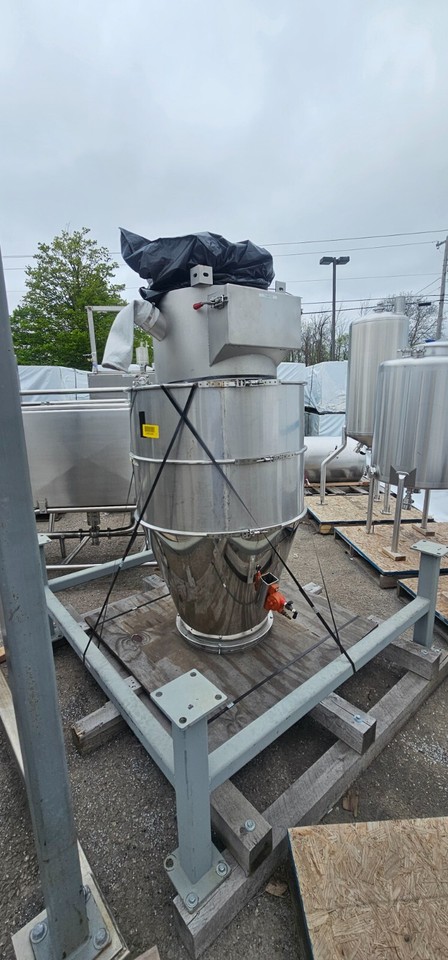 SUPERSACK UNLOADING SYSTEM Hopper Iris Valve rotary valve/ Auger Feed ...