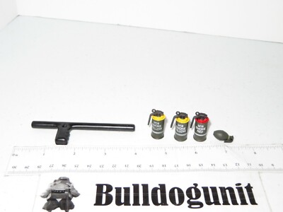 Lot of 5 Assorted Smoke Grenade Baton Pieces Military Plastic Corps ...