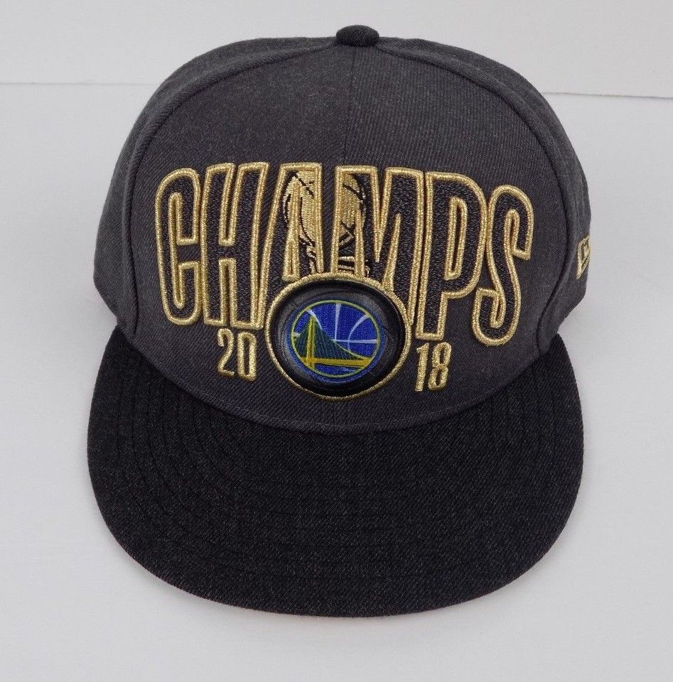 Golden State Warriors New Era 9FIFTY 2018 Finals Locker Champs Snapback ...