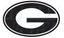 Georgia Bulldogs Football Vinyl Decal stickers - G and Circle with G ...