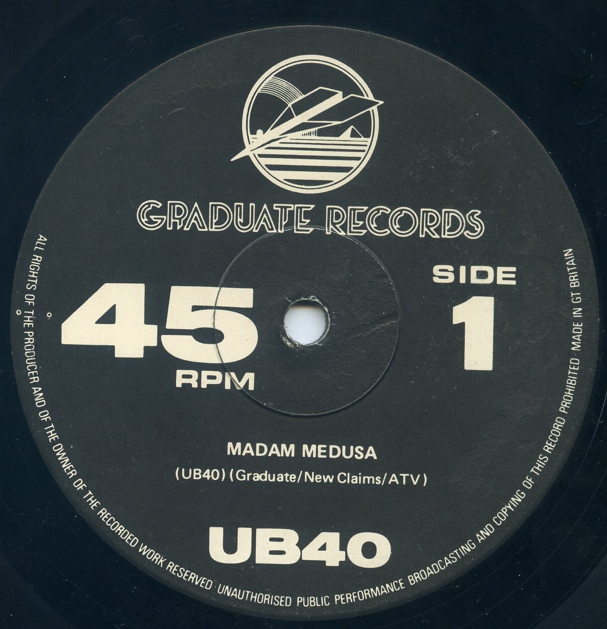 UB40 - SIGNING OFF. 1980 UK DUB 12" RECORD. JUST THE 45RPM DISC. | eBay