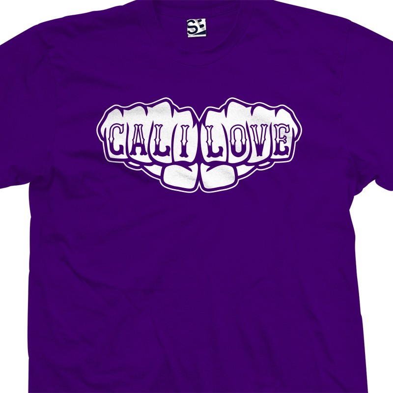 Cali LOVE Fists Shirt | California Knuckle Tattoo Sur Califas All Sizes ...