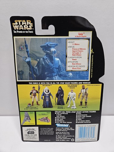 Star Wars, Power of the Force, Leia in Boushh Disguise w/ Blaster Rifle ...