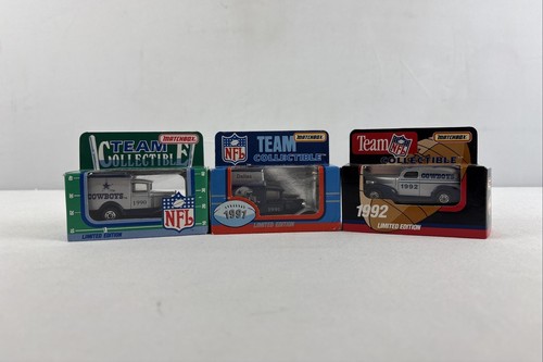 Matchbox 1990-1992 NFL Team Collectible Limited Edition Dallas Cowboys ...
