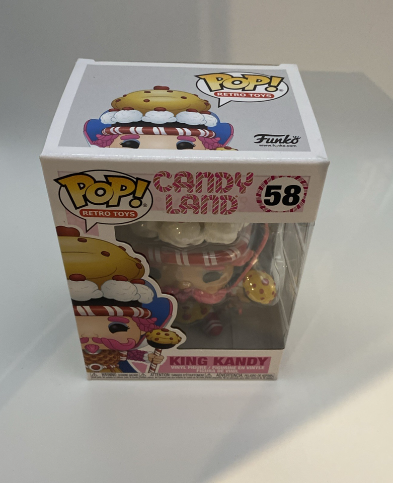 Funko Pop! Retro Toys Candy Land Board Game 58 King Kandy Vinyl Figure ...