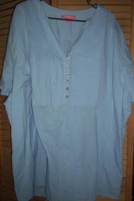 LN WOMAN'S WOMAN WITHIN BRAND SHORT SLEEVE SHIRT TOP PLUS SIZE 5X | eBay