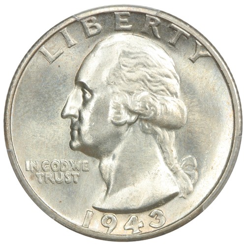 1943-S 25C PCGS MS66 (Doubled Die Obverse) - Washington Quarter - Rare ...