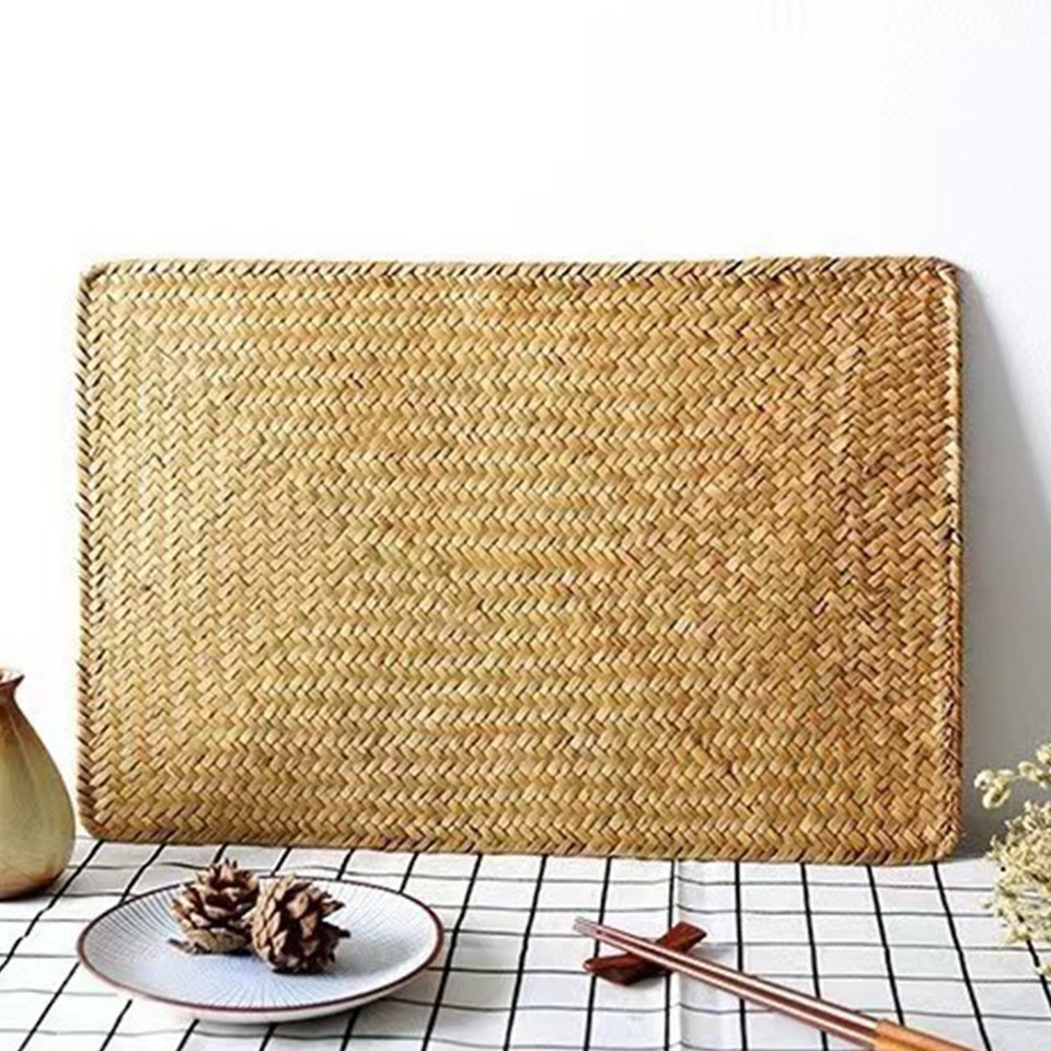 Woven Table Place Mat Rectangular Woven Placemat Table Mat For Dining ...