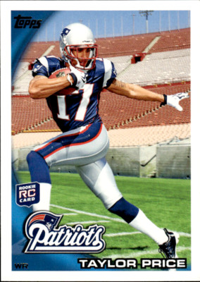 2010 Topps #58 Taylor Price PATRIOTS RC | eBay