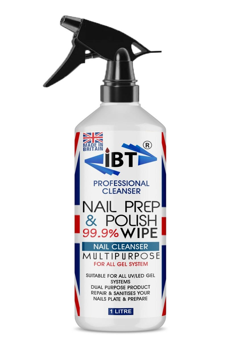 Prep Solvent Nail Prep And Wipe Solution Gel Polish Cleanser Residue ...