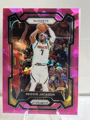 Reggie Jackson 2023-2024 Panini Prizm Basketball Pink Ice #235 | eBay