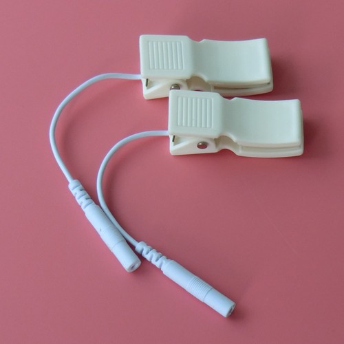 100 pairs Breast Ear Clipper Electrode Accessories Pads For Tens/Ems Massager | eBay