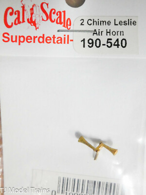 Cal-Scale HO #540 (2 Chime Leslie Air Horn) Brass Casting / HO Scale | eBay