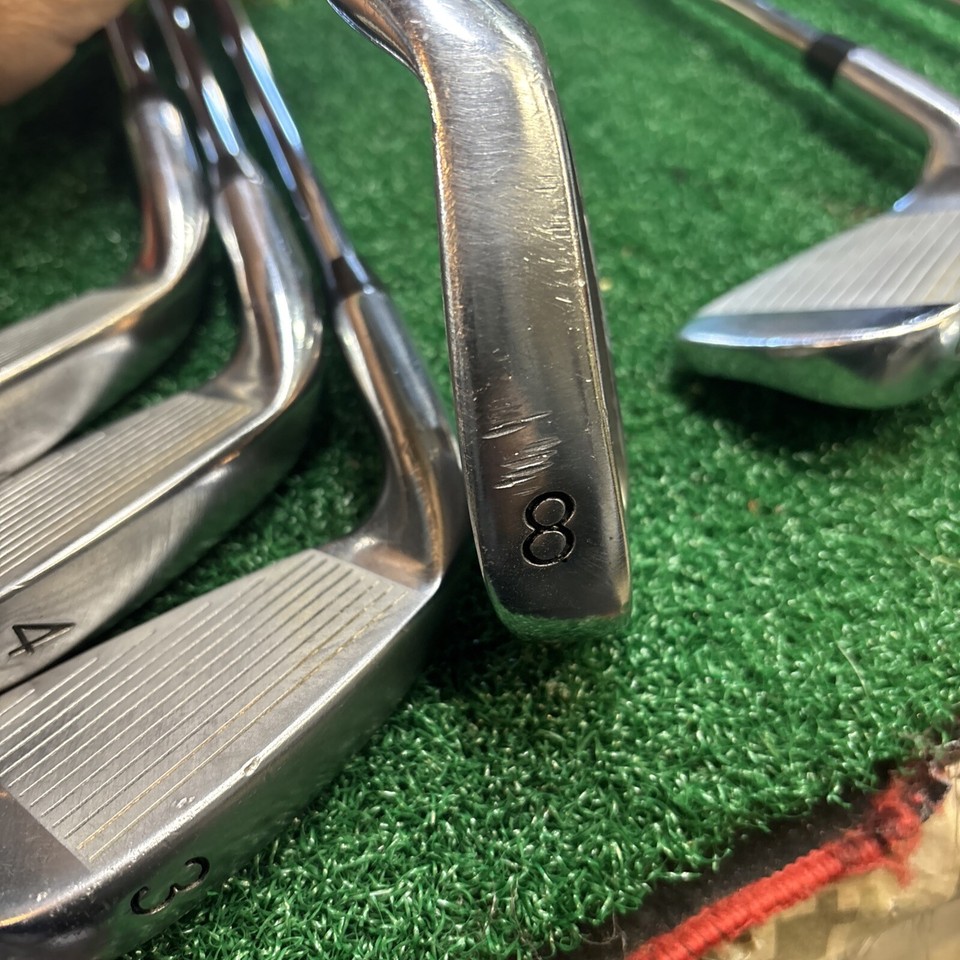 Knight Stratos Iron Set 3-4-5-6-7-8-9-PW. Rh Steel Shafts Good Pro ...