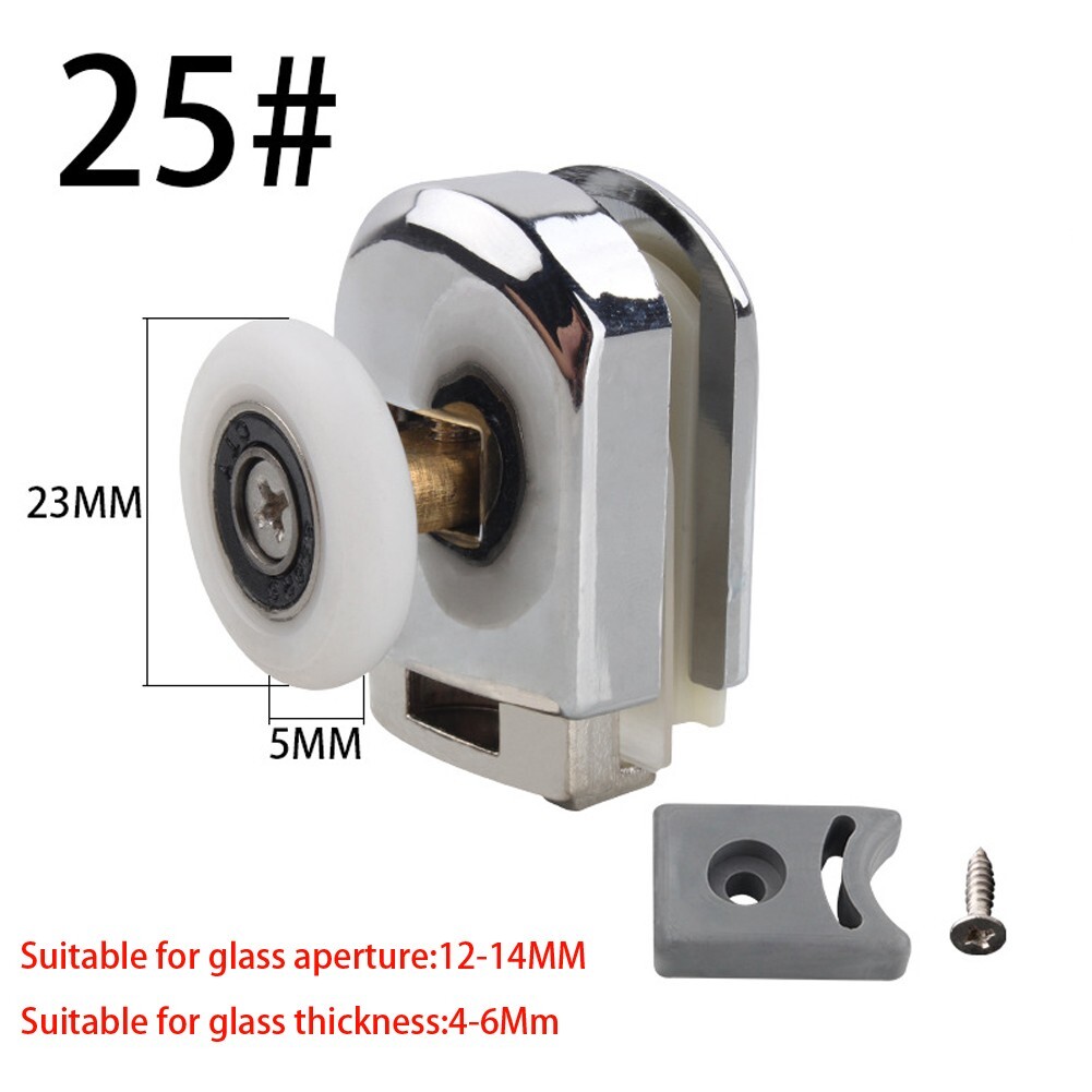 Door Rollers Home Hardware Anti-collision Slice Bathroom Fixture ...