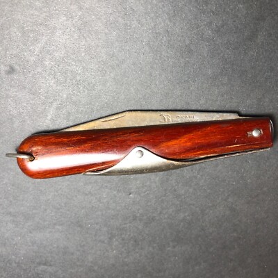 OKAPI Knife Made In Germany Single Blade Folder Carbon Steel Clip Blade ...