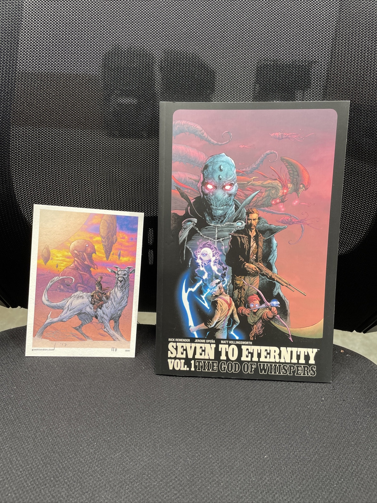Seven to Eternity #1 (Image Comics 2017) SIGNED by Rick Remender ...