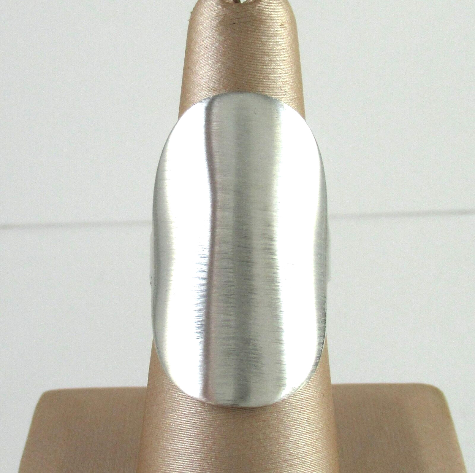 .925 Sterling Silver Statement Ring Full Finger Knuck… - Gem