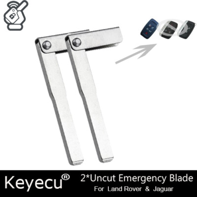 2 Emergency Key Blade for Land Rover LR2 LR4 Range Rover for Jaguar XE ...