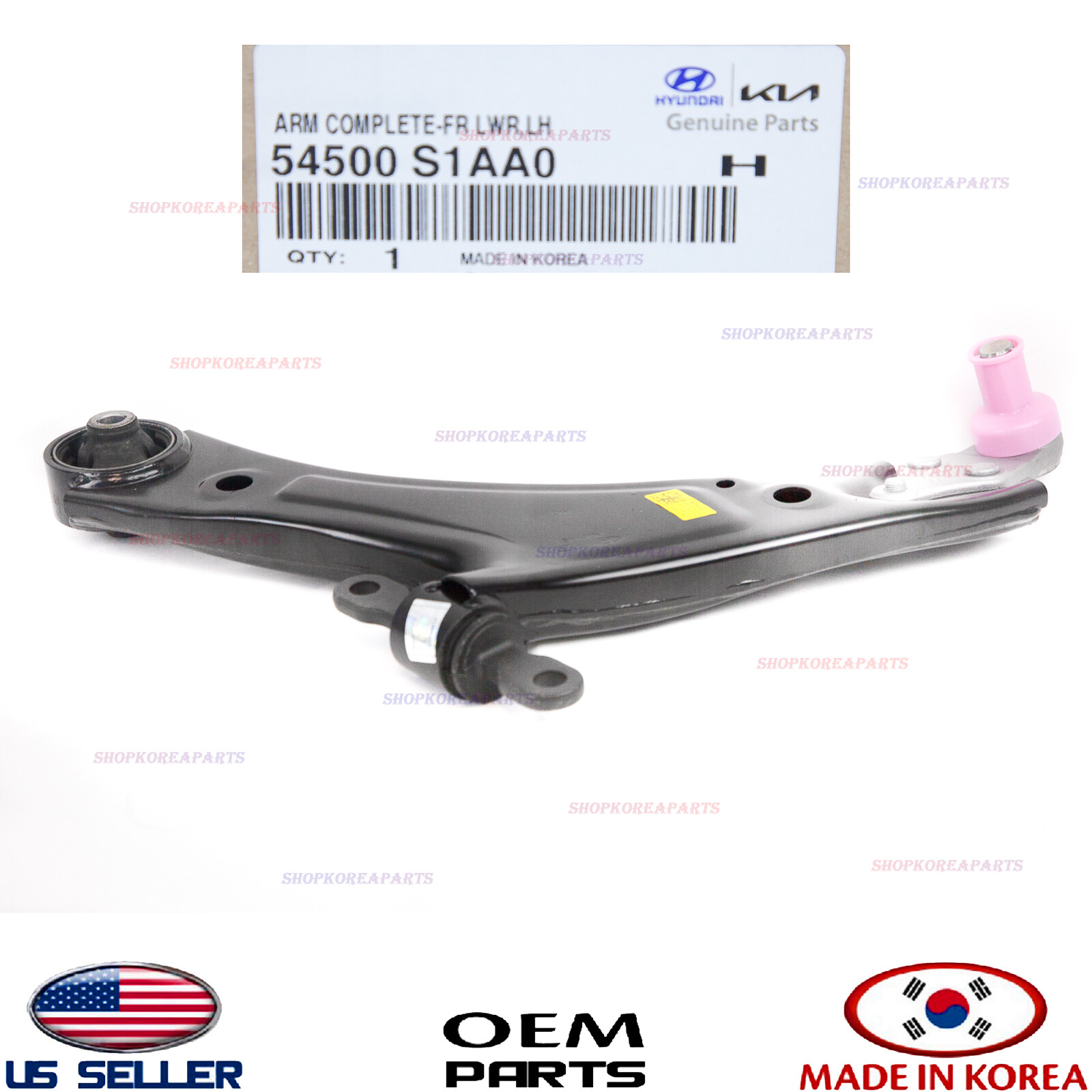 Genuine Front Lower Control Arm LEFT Driver Side ⭐ Hyundai Santa Fe ...