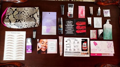 Ultimate Beauty Sample Bag - Skincare, Self-Tanning, and Makeup Samples ...