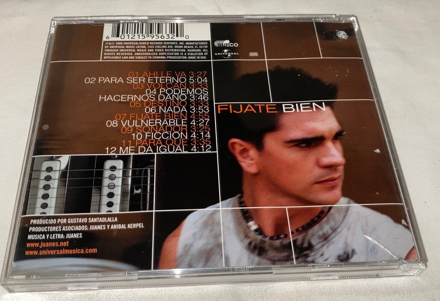Juanes ~ Fijate Bien CD 2000 Universal Music Latino, World, Latin ...