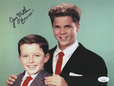 JERRY MATHERS Signed LEAVE IT TO BEAVER 8x10 Autograph Photo JSA COA ...