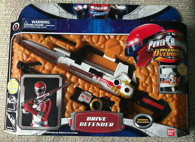 POWER RANGERS OPERATION OVERDRIVE DRIVE DEFENDER BLASTER NEW IN PACKAGE ...