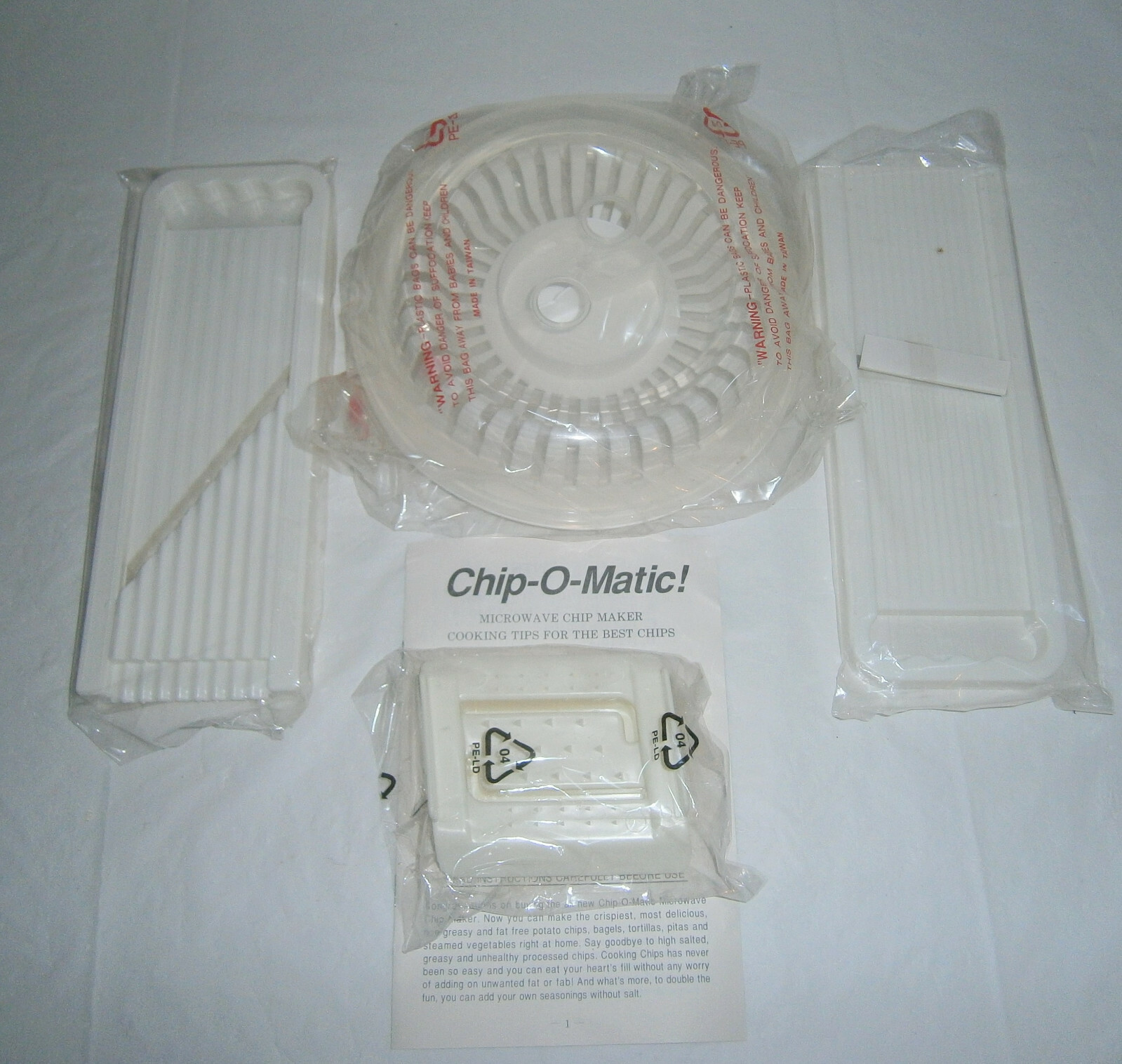 NIB Vintage EEZE Chip Microwave Potato Chip Maker Chip-O-Matic ...