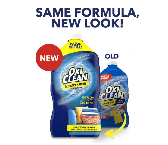 OxiClean Laundry Stain Remover Refill, 56 fl oz Free shipping | eBay