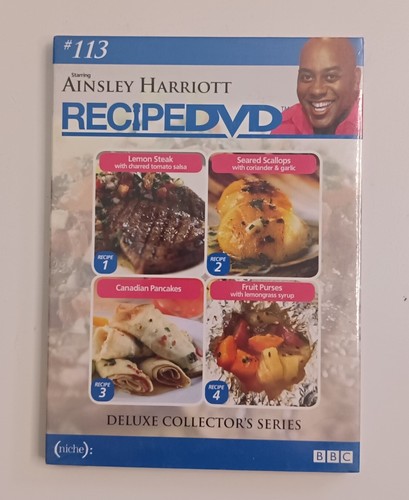 Ainsley Harriott Deluxe Collector's Series #113 - 4 Recipes Cooking DVD ...