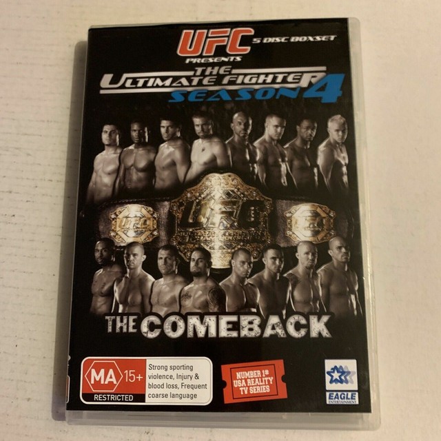 UFC - Ultimate Fighter : Season 4 (DVD, 2007) for sale online | eBay