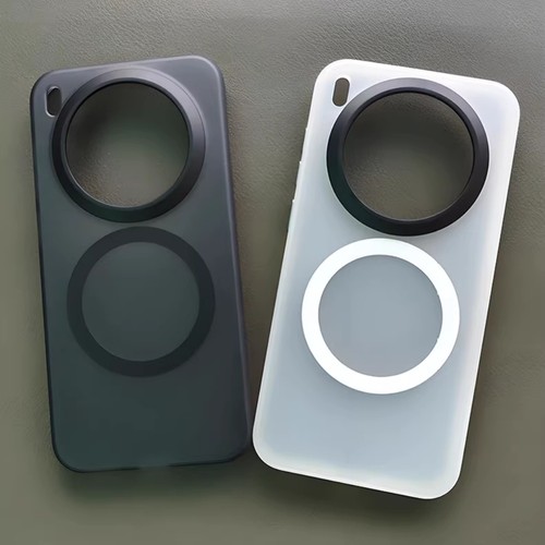 NEW For Vivo X300/Pro Soft TPU Metal Keys Magnetic Anti-Fall Back Case ...