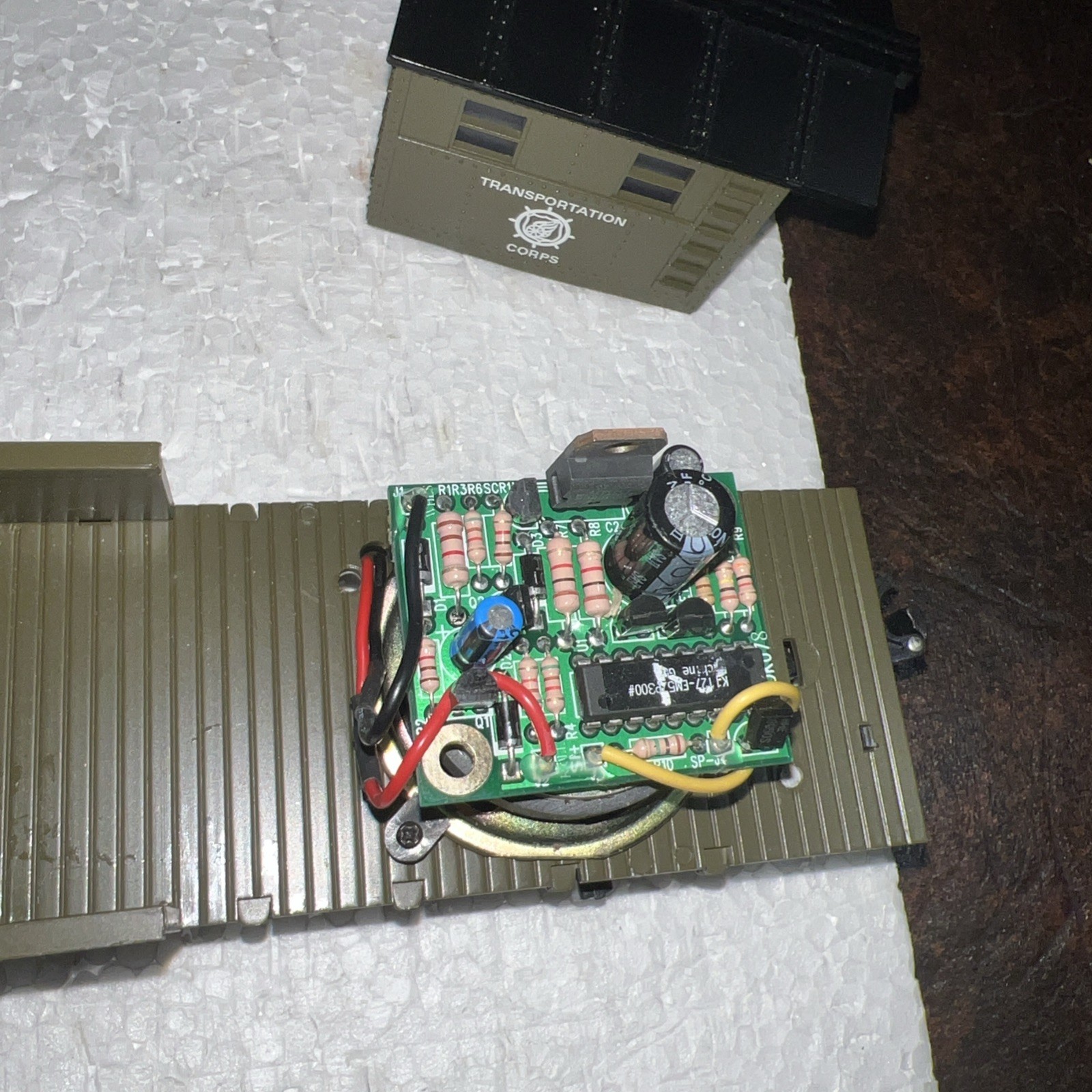 Lot of 2 K-Line Trains O/O27-US Army Rail Radar & Work Caboose Part or ...