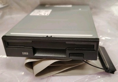 SONY MPF920 1.44MB 3.5" Floppy Drive (Black Bezel) w/ Cable ~ Dell pn ...