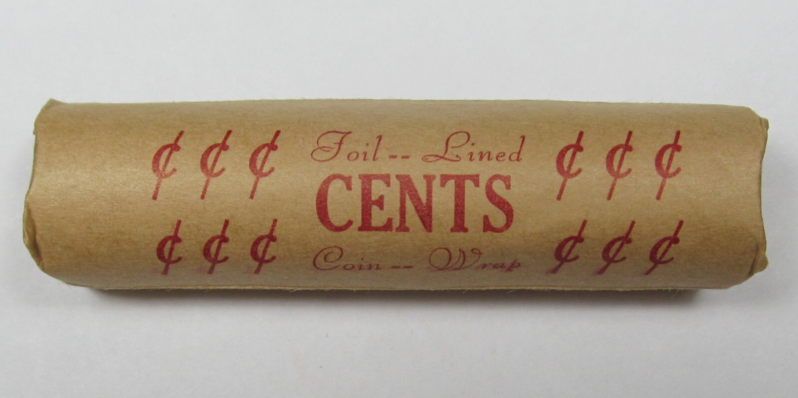 1958 P Lincoln Cents/Wheat Penny BU Roll of 50 Pennies in Old Foil ...
