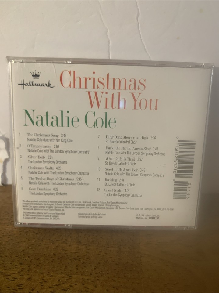 Natalie Cole Christmas With You Hallmark CD, 1998 C2 | eBay