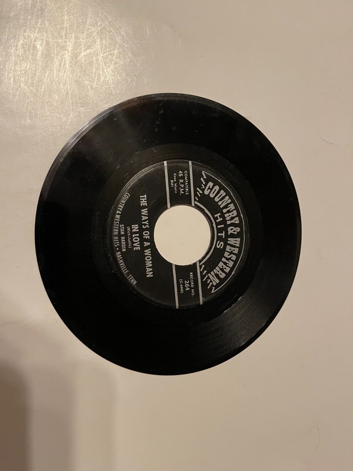 Jack Rogers 45 Country & Western Hits 264 looking for more in 64-stan ...
