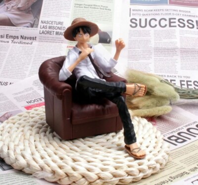 Large Figure Monkey D Luffy / One Piece w/ Chair | eBay