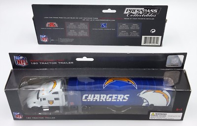 Chargers NFL Tractor Trailer 1:80 Scale Collectible | eBay