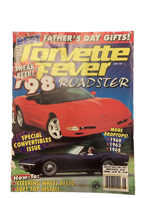 Vintage CORVETTE FEVER Magazine June 1997 | eBay
