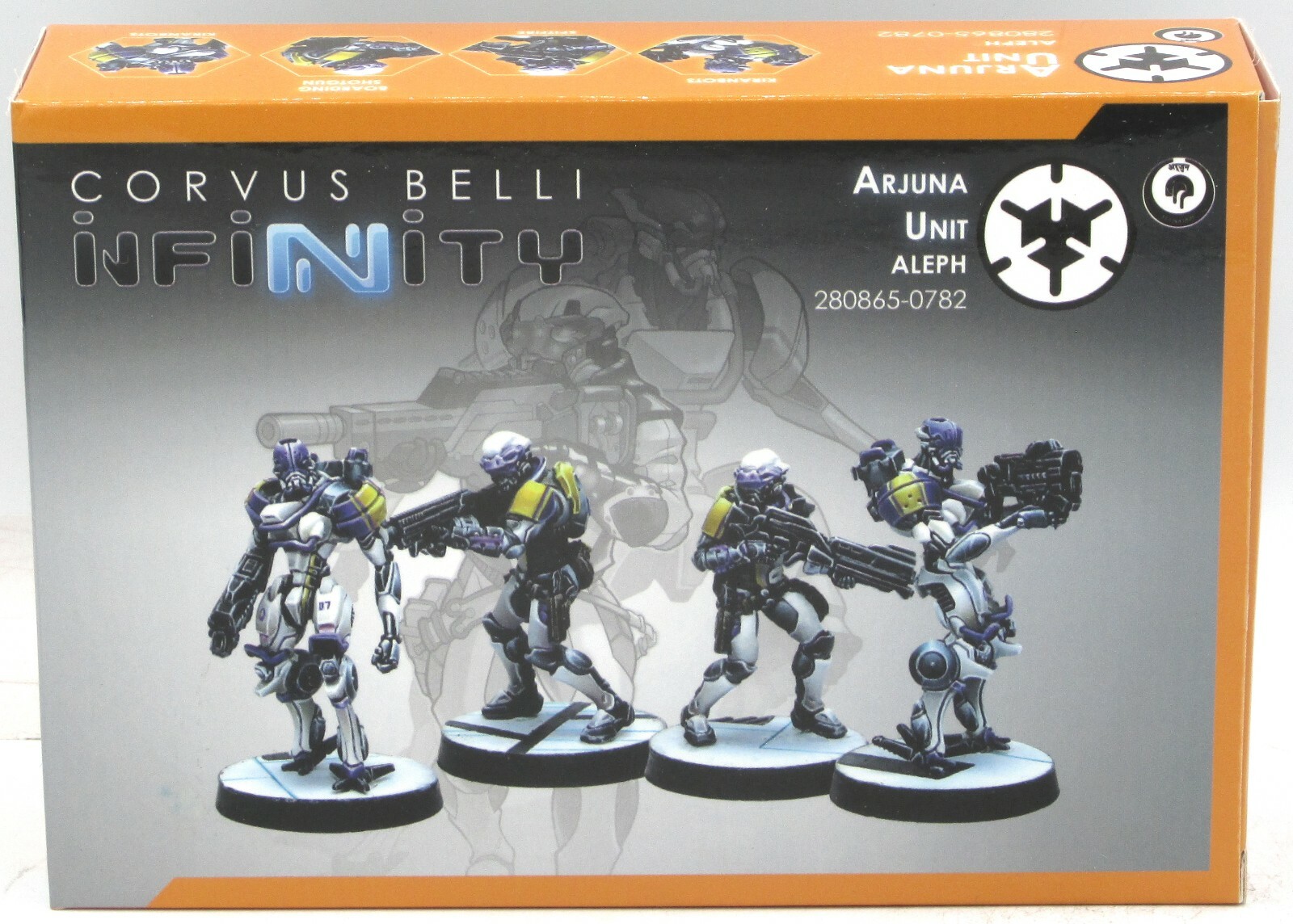 Infinity #782 Arjuna Unit (Aleph) Close Quarters Infantry Troopers Corvus Belli | eBay