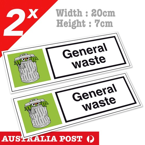 Oscar The Grouch ,Sesame Street Character, Recycle Bin Stickers Sticker ...