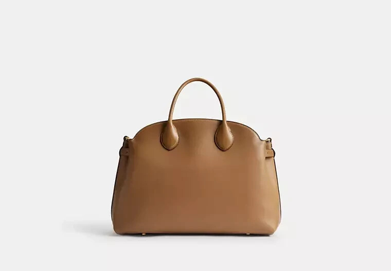 COACH EMPIRE CARRYALL 40 Brass/Honey Brown CW616 | eBay