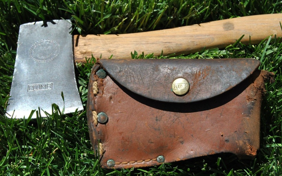 PLUMB VOYAGEUR - 1933 – 1938 Boy Scout of America Axe w/ Sheath - NO ...